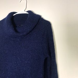Chadwicks | Sweaters | Chadwicks Blue Turtleneck Sweater | Poshmark